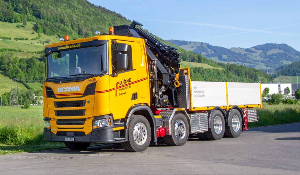 Fuhrpark – Lüönd Tranport AG